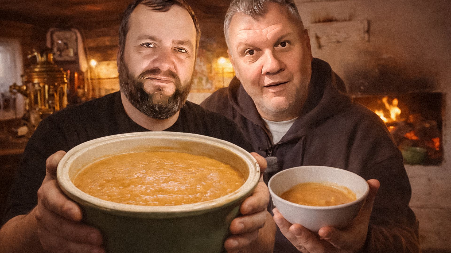 Гороховый кисель в русской печи. Старинный рецепт томленого блюда из российской глубинки