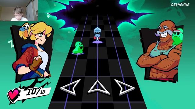 Rift of the NecroDancer demo 1 серия.