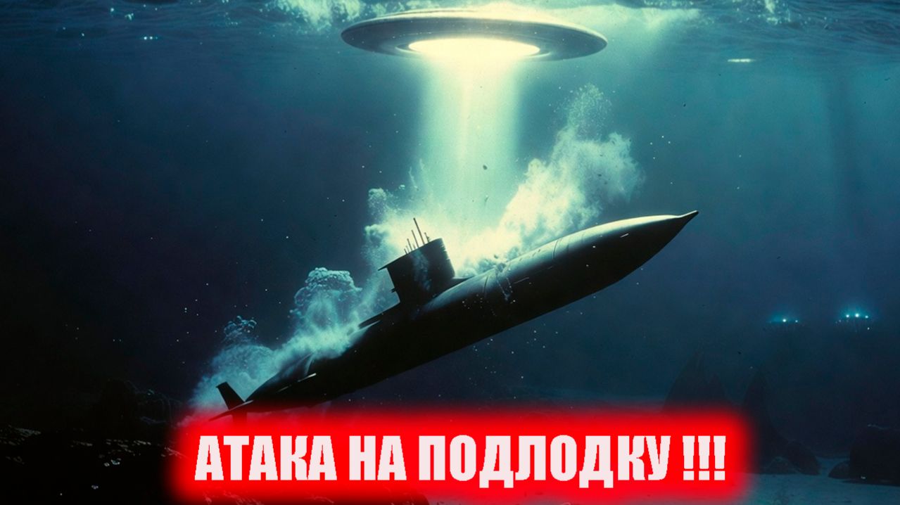 НЛО АТАКОВАЛА ПОДВОДНУЮ ЛОДКУ