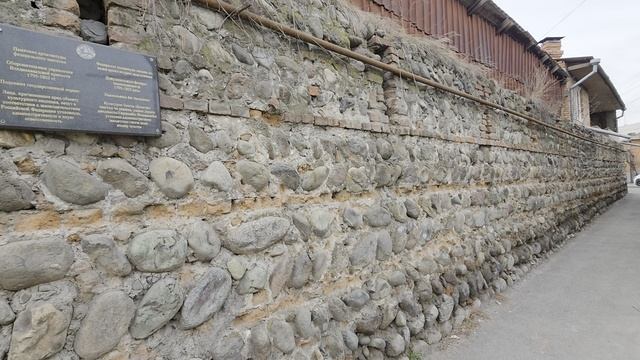 Крепостная  стена Владикавказа2026.Крепость Владикавказ.Остетия