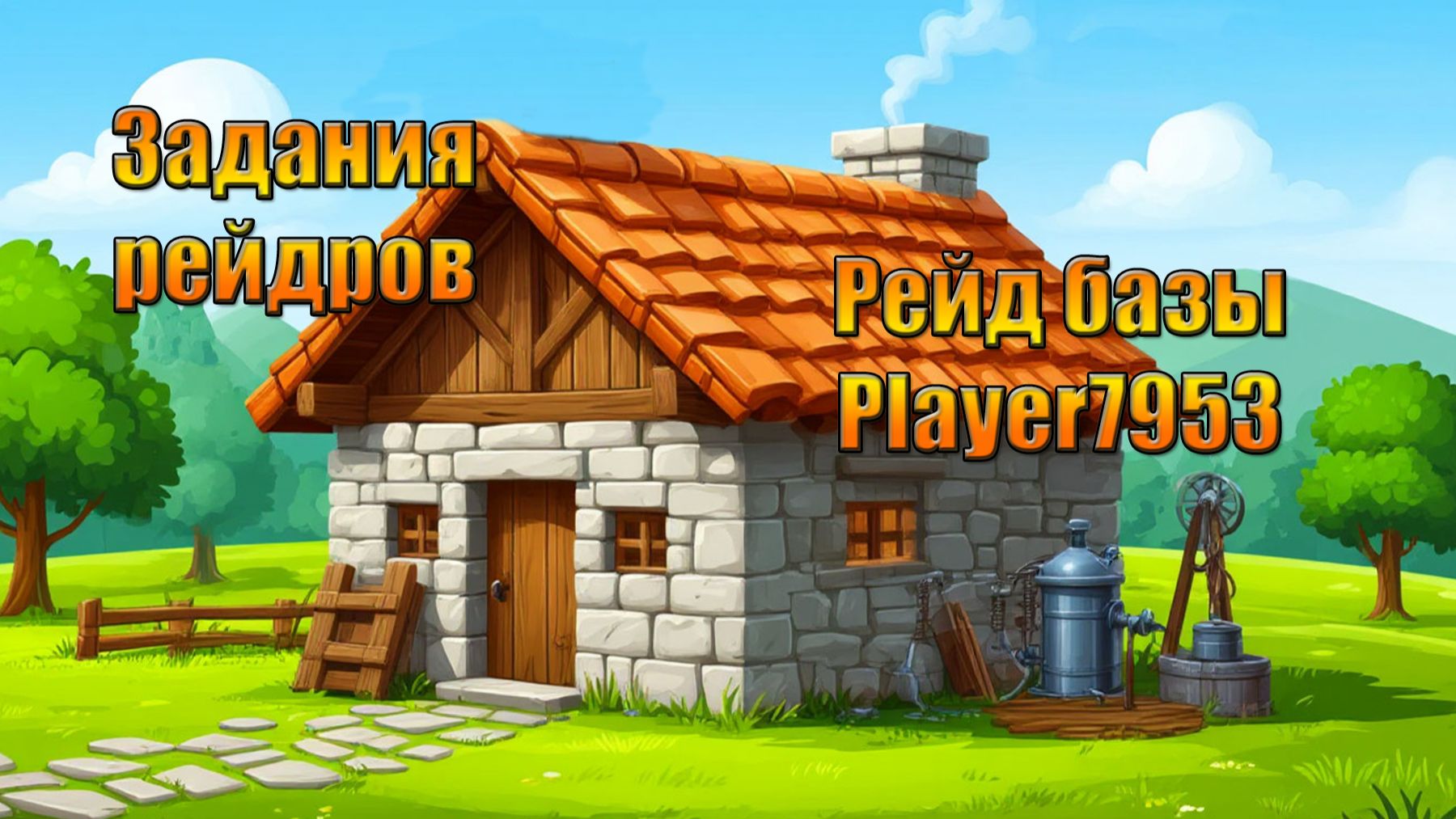 Задания рейдеров и база Player7953 в мире Last Day | Ласт Дей | LDoE