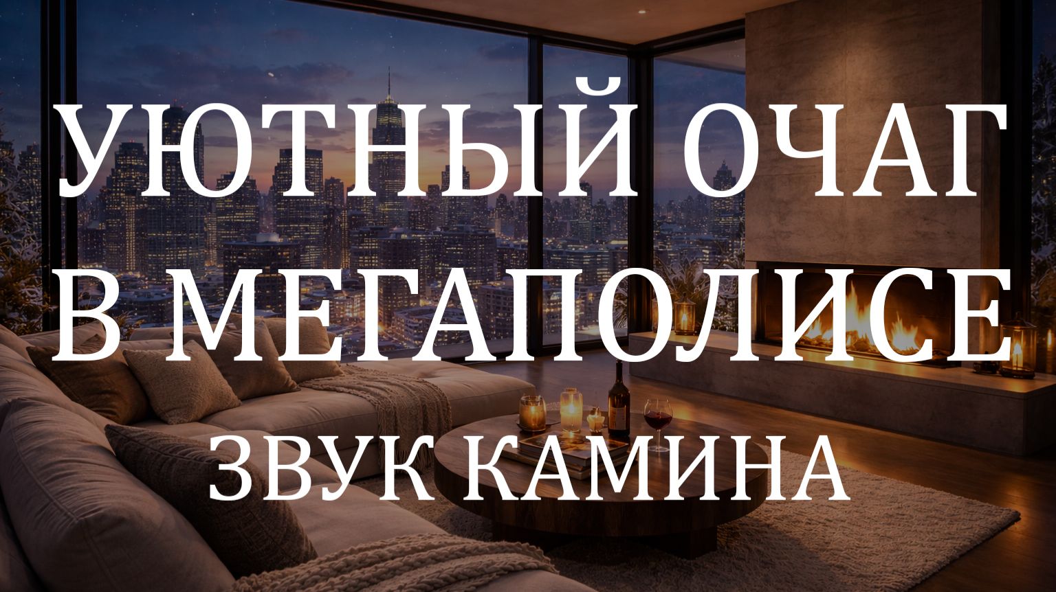 Звук камина 2 часа 🔥 Треск дров, живой огонь для сна, расслабления и снятия стресса