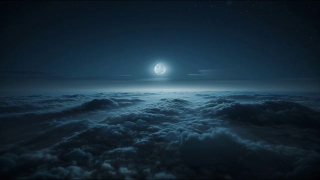 Неспешные облака — Успокаивающий белый шум для сна — 3 часа