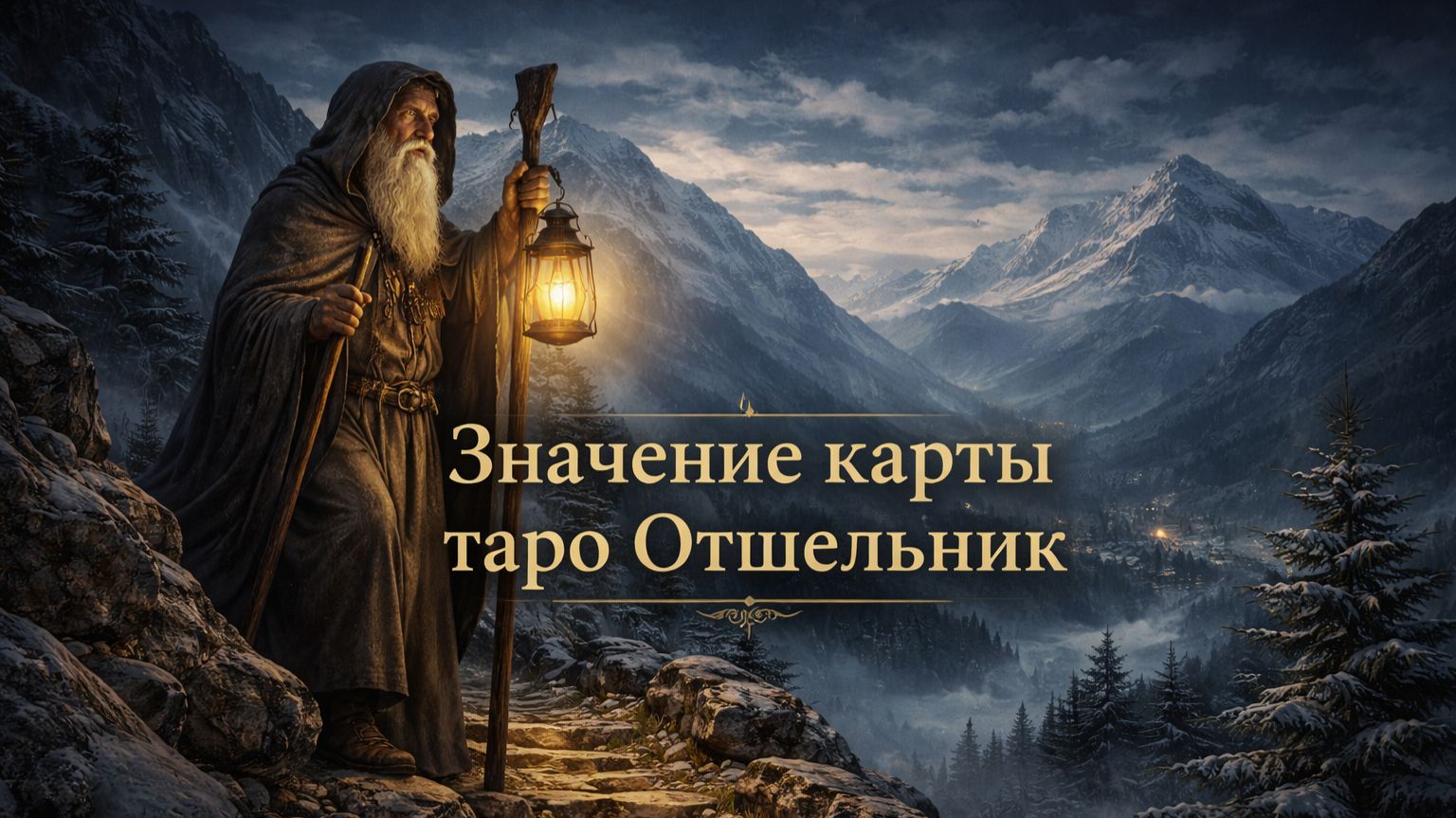 Значение карты таро Отшельник