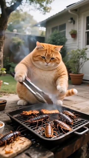 Запор у рыжего кота