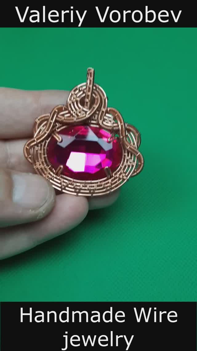 Украшения ручной работы из проволоки и камней в технике Wire Wrap своими руками