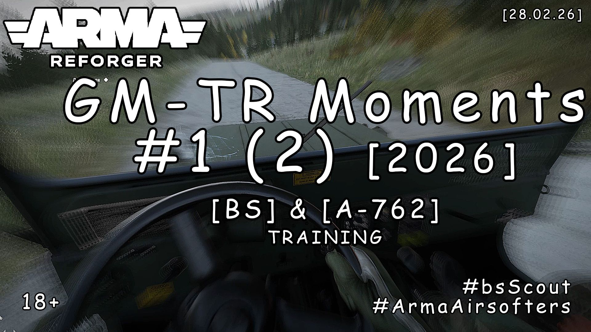 ARMA Reforger - GM-Trng #1 (2) - Тренировка: Ориентирование (PVE: [BS] & [A-762]) [2026]