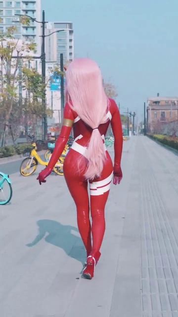 Zero Two кигуруми-косплэй