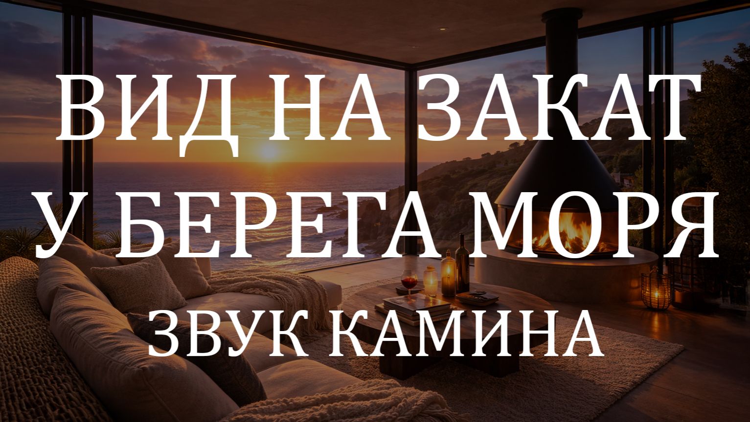 Звук камина 2 часа 🔥 Треск дров, живой огонь для сна, расслабления и снятия стресса