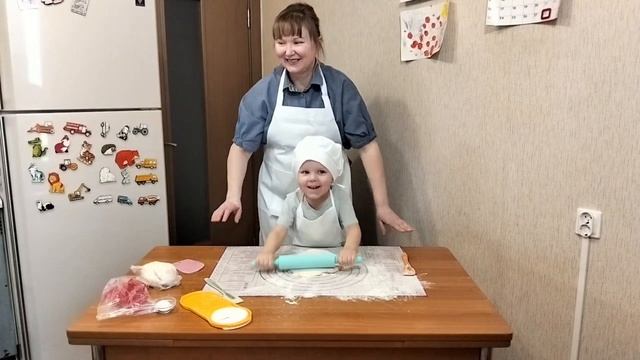 "Творожное печенье" Черсунов Матвей, бабушка Алла Васильевна и мама Алена Сергеевна