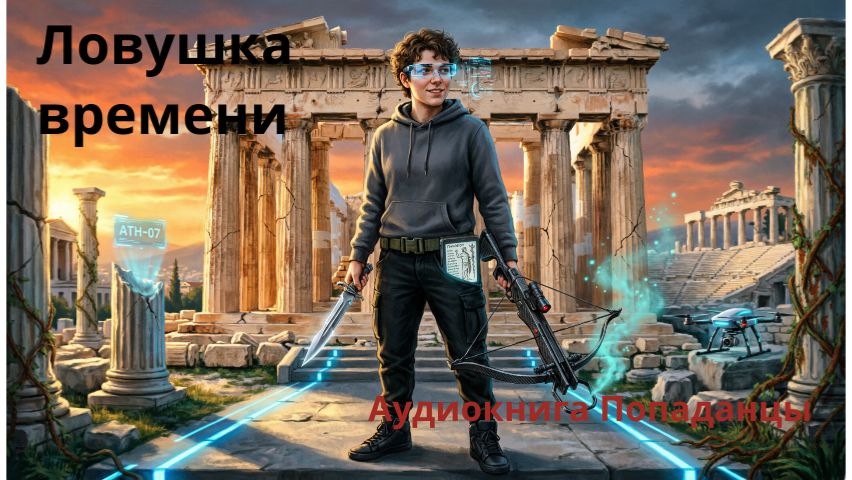 Аудиокнига Попаданцы. Ловушка времени, как выжить в прошлом.