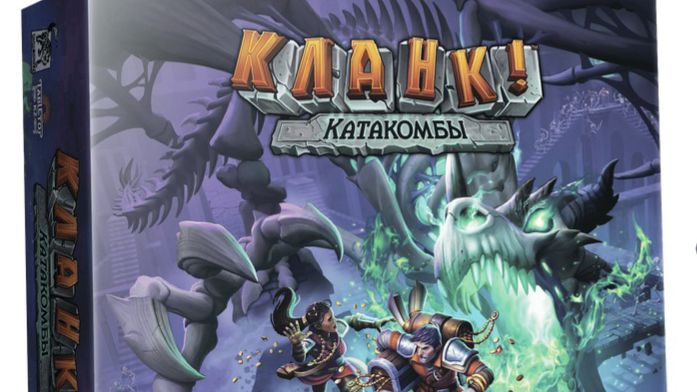 Кланк катакомбы Настольная игра Letsplay