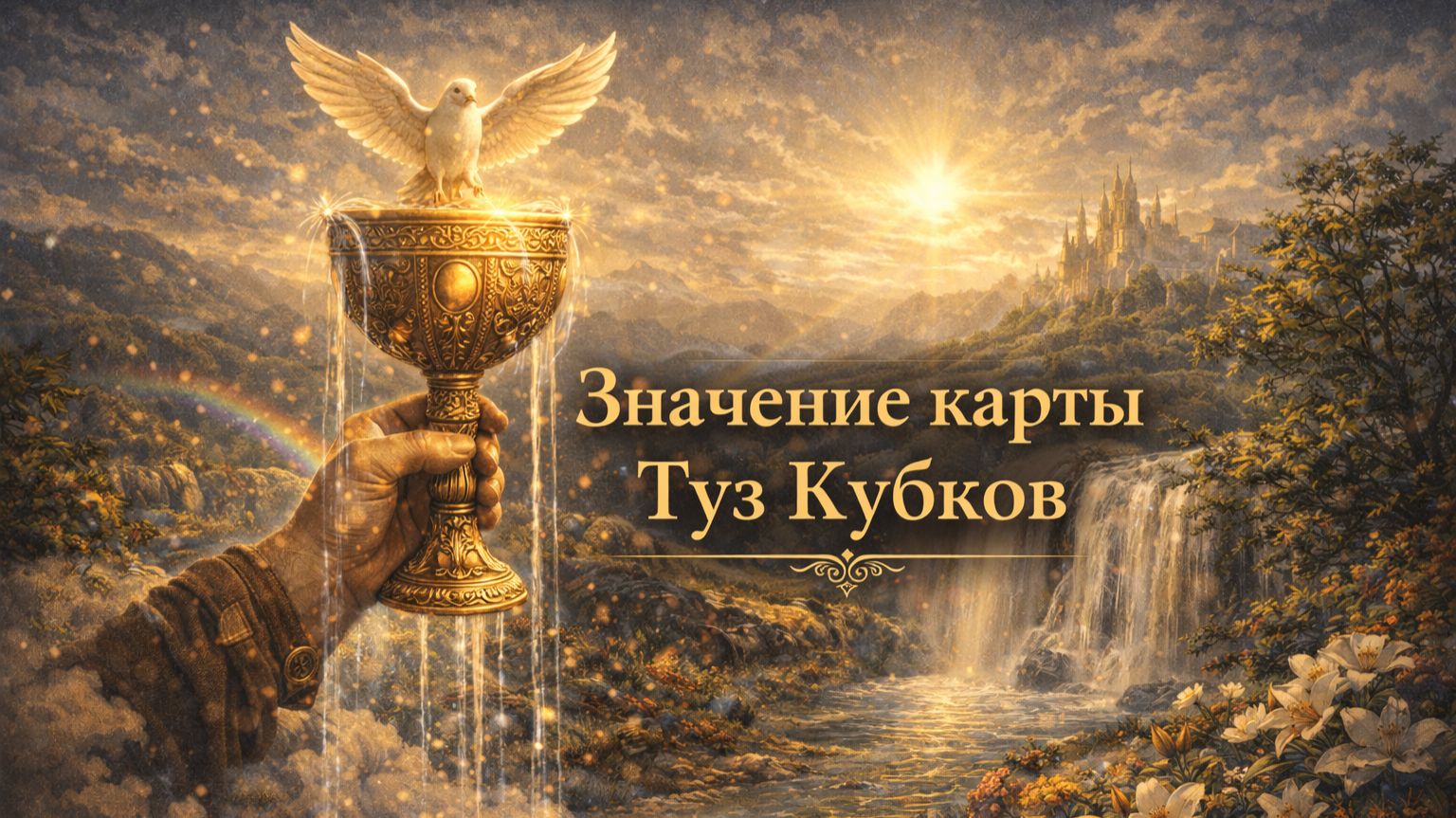 Значение карты таро Туз Кубков