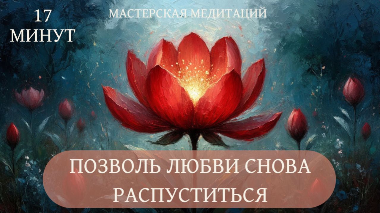 Медитация благодарности “Сад любви”. Устали от быта в отношениях? Возродите нежность и любовь❤️