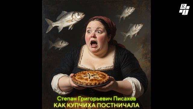 На ночь глядя. С.Г. Писахов. Как купчиха постничала.