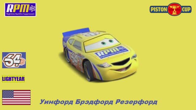 Гонщики КУБКА ПОРШНЯ | Список | Биография персонажей | часть 2