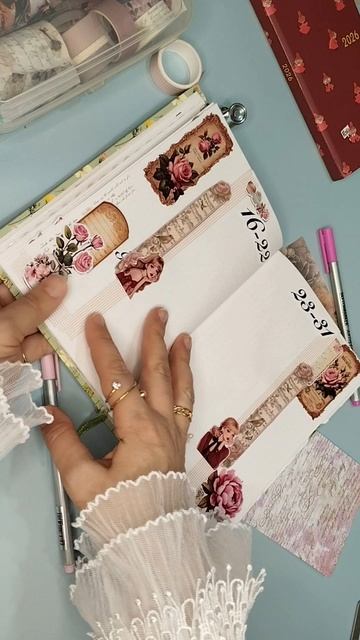 Оформление ежедневника март