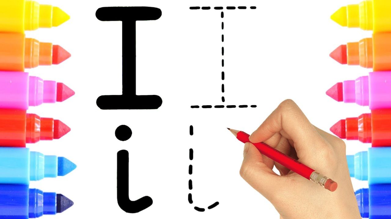 Английский алфавит для детей/Буква I