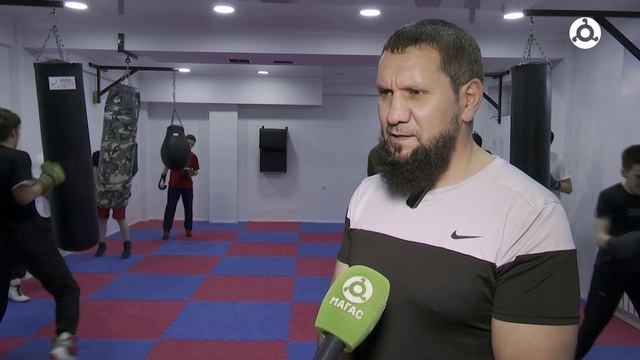 Спортивная ингушетия. Тренировка по боксу