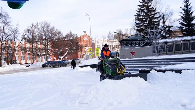 Лопата VS погрузчик FRONTMEN
