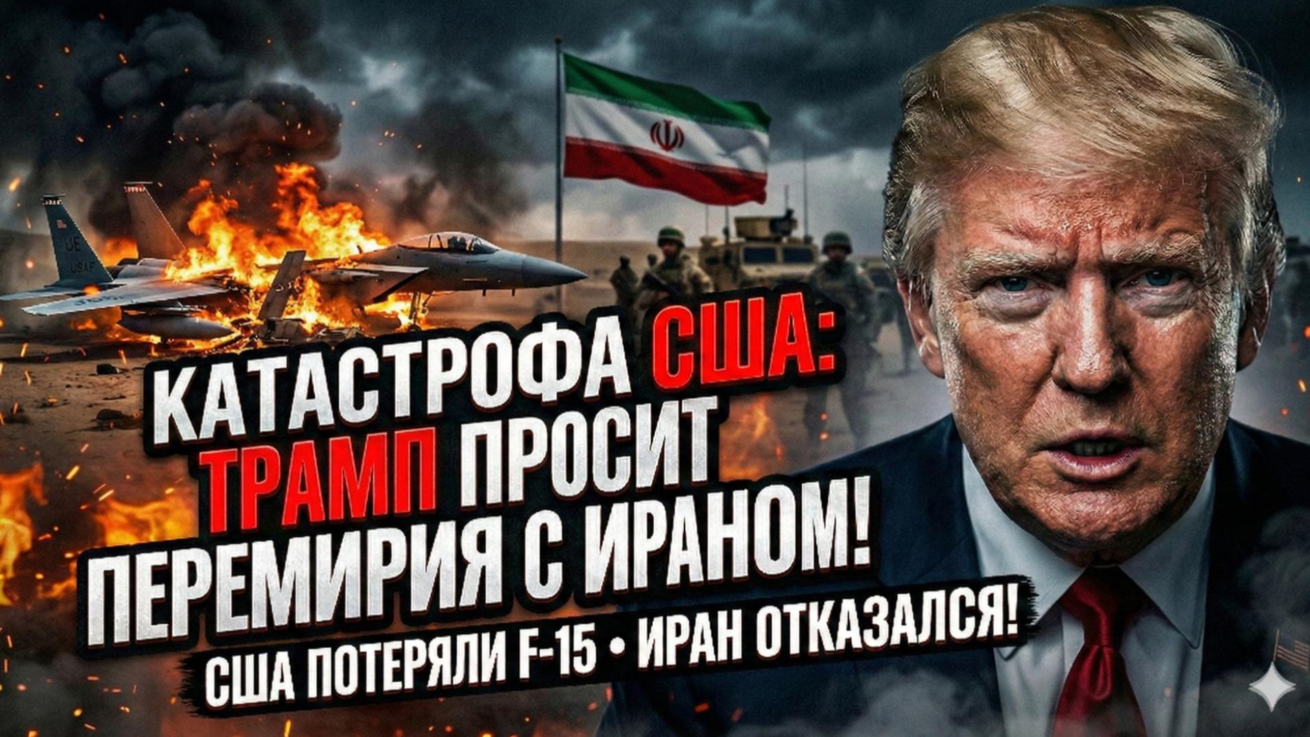 💥😱Рэйчел Блевинс | Срочно: Иран сбил три F-15 и послал Трампа - переговоров не будет!