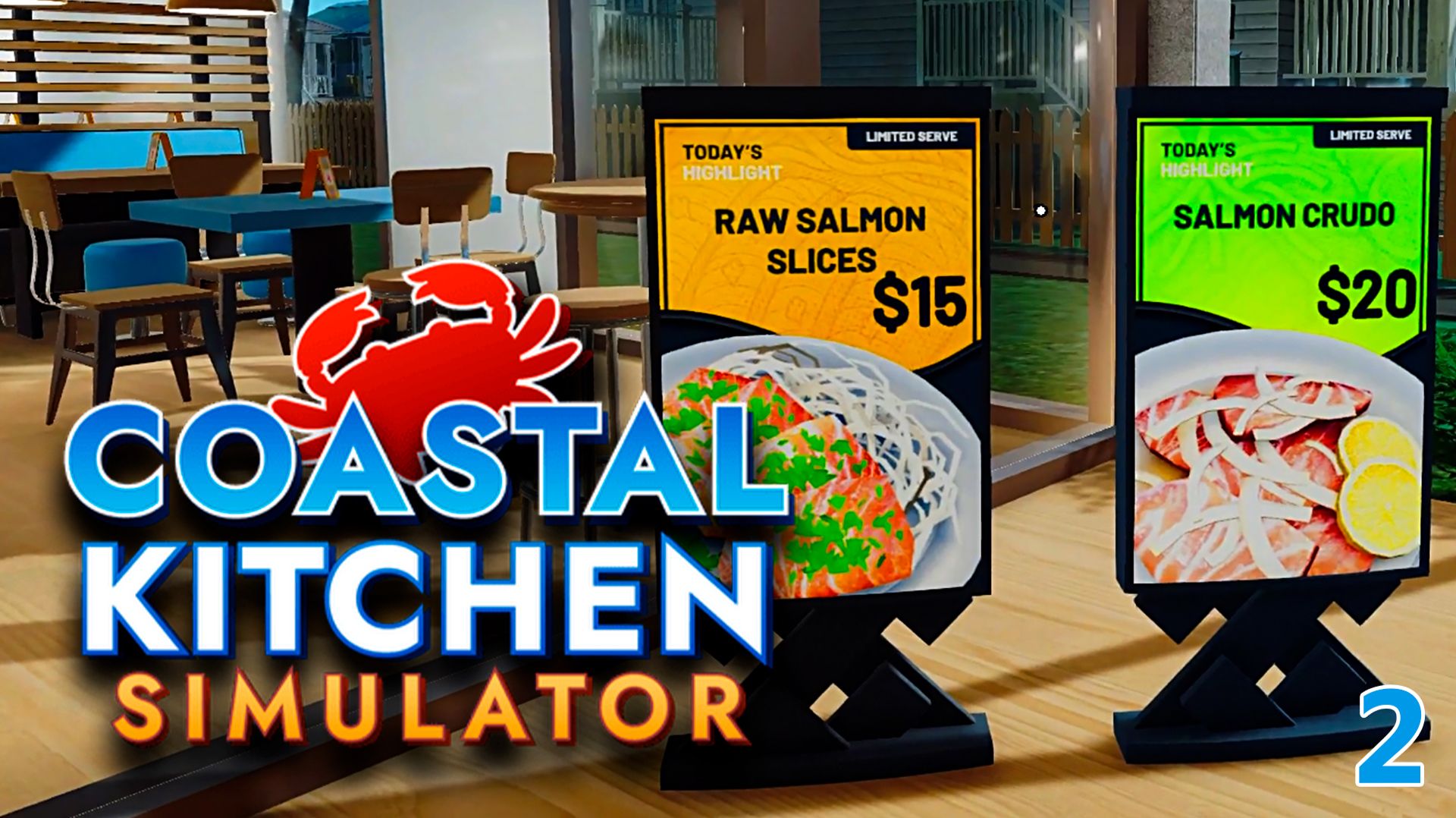 Кассир и Десерты ► Coastal Kitchen Simulator #2