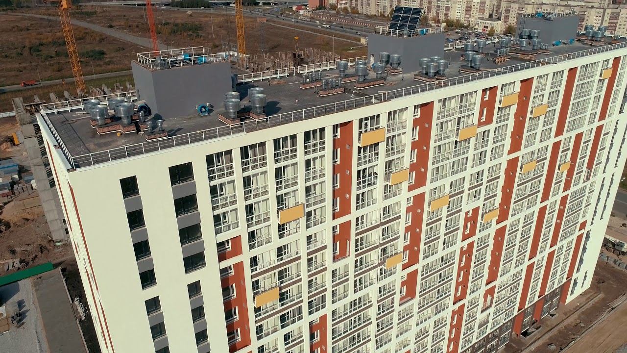 ЖК Клевер Парк Тюмень от 4development аэрообзор