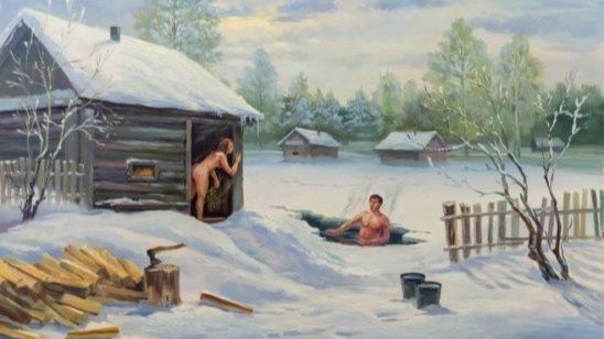 Как  мы раньше ходили в баню