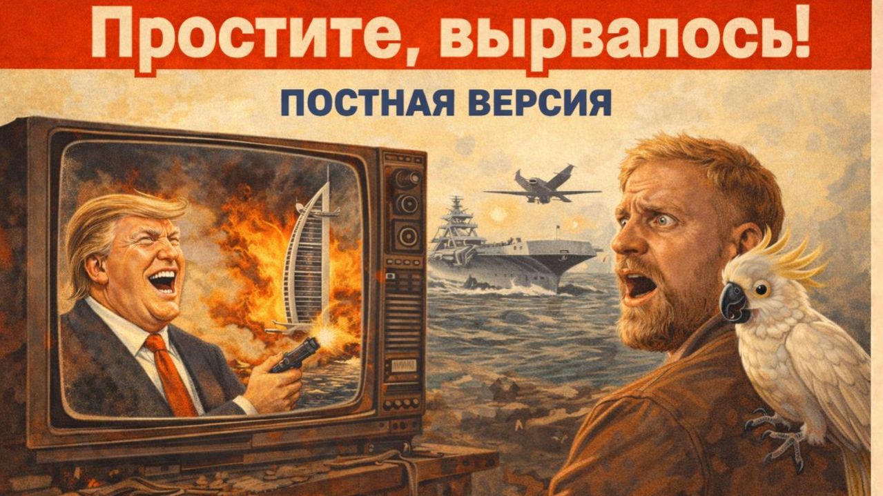 2.03.26 |"Простите, вырвалось! №363| Про развитие событий в Иране, удары по всем окружающим и другом
