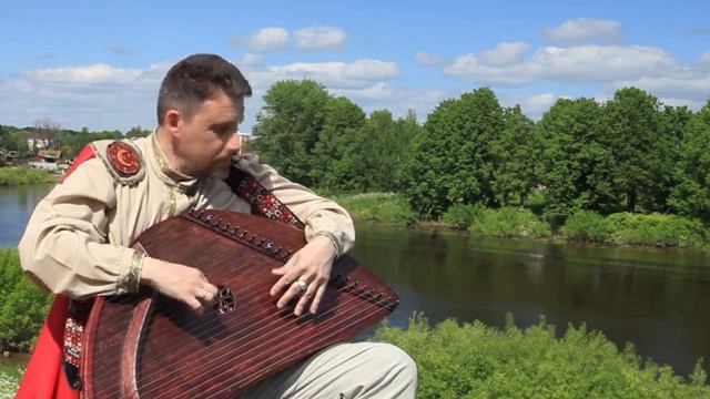 Этническая музыка Руси на берегу реки Вологда - Русские гусли