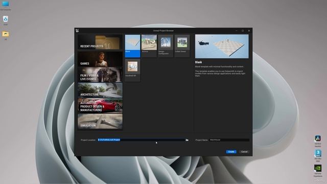 4. Datasmith. Scene export to Unreal Engine