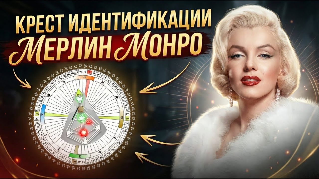 Мерлин Монро: Инкарнационный Крест Идентификации. Курс PTL III. Мамто и Зарин. Дизайн Человека