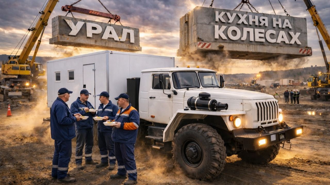 Передвижная кухня на базе УРАЛ 4320 — как это устроено