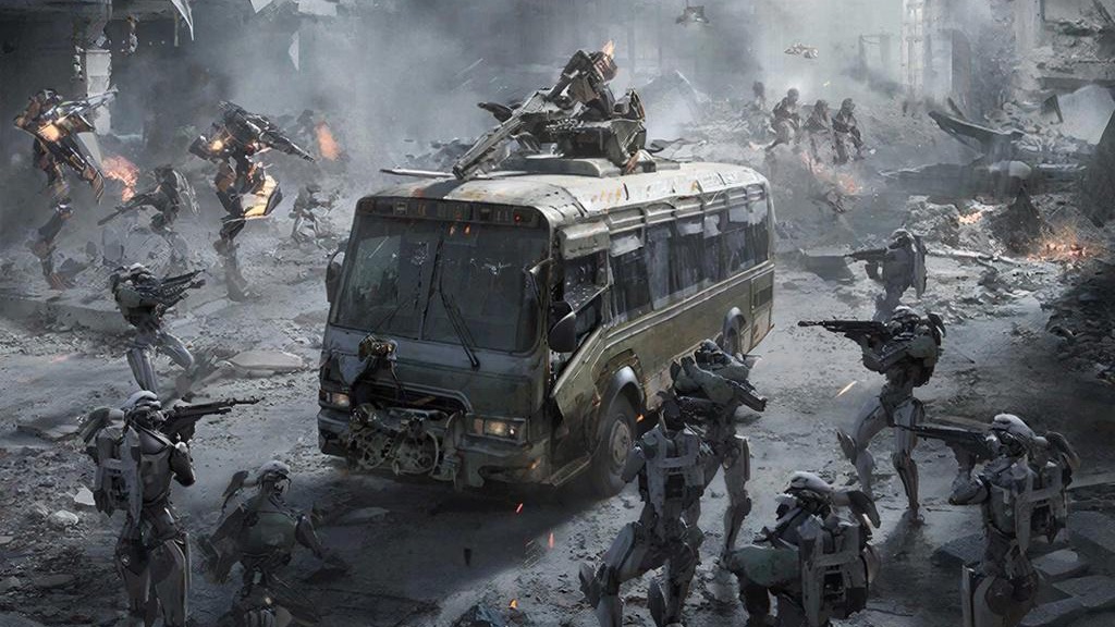 Война . Асгард VS Автобус борьбы