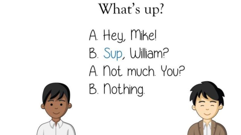 USUAL vs CONVERSATIONAL phrases