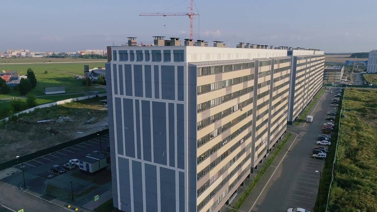 ЖК Москва Тюмень от Сибстройсервис аэрообзор