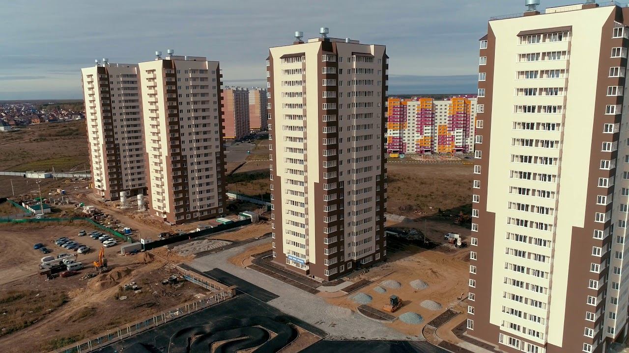 Легенда Парк Тюмень от Меридиан аэрообзор