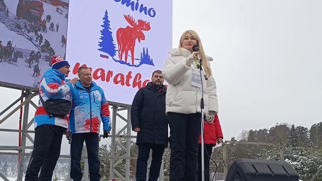 Приветствие губернатора, мэра Рыбинска и руководства на XIX Ростех Дёминском марафоне  2026 год