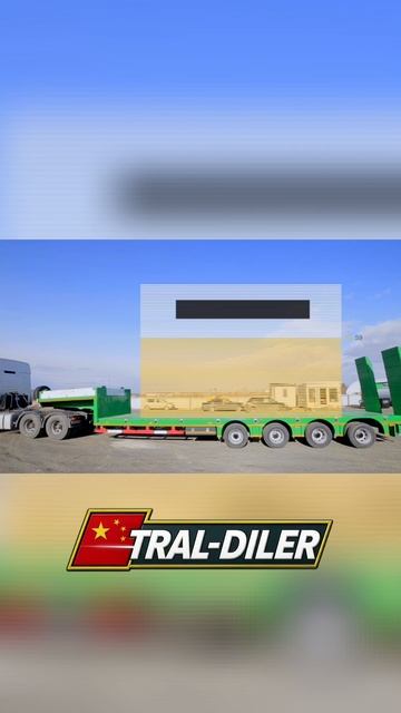 УДИВИТЕЛЬНЫЙ трал с повортной осью CIMC LYR9708TDP