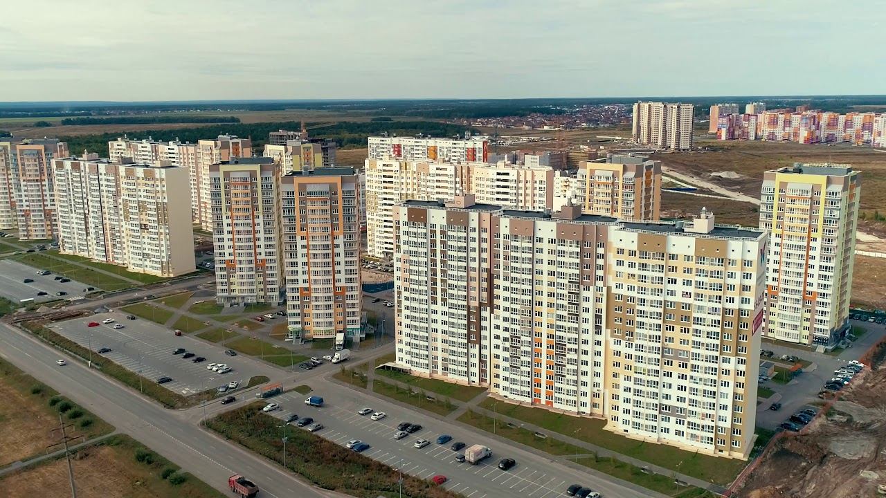 ЖК Преображенский Тюмено от ЭНКО Групп аэрообзор