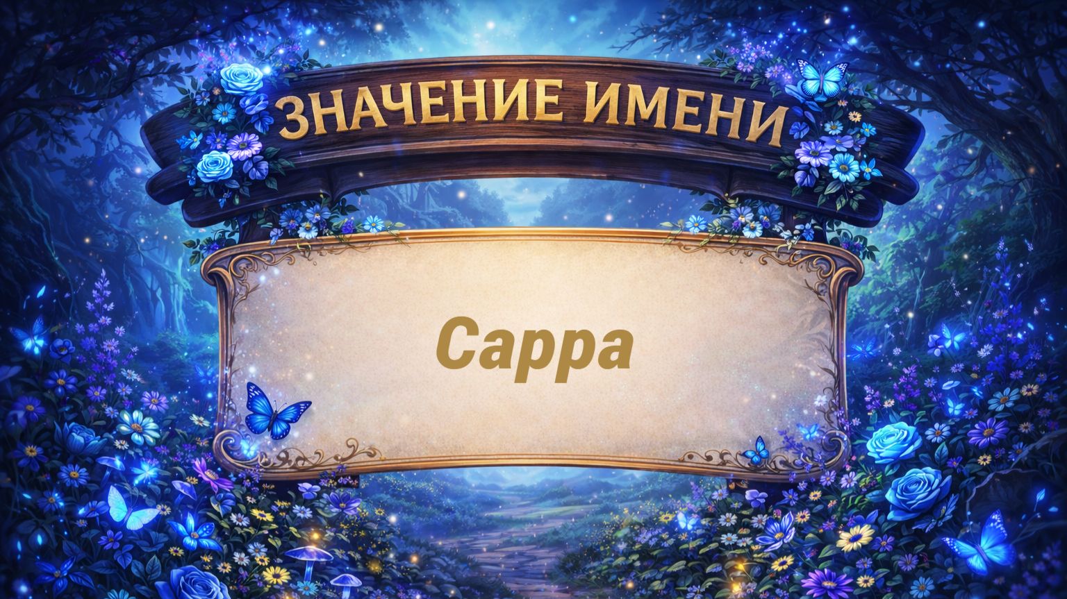 Значение имени Сарра