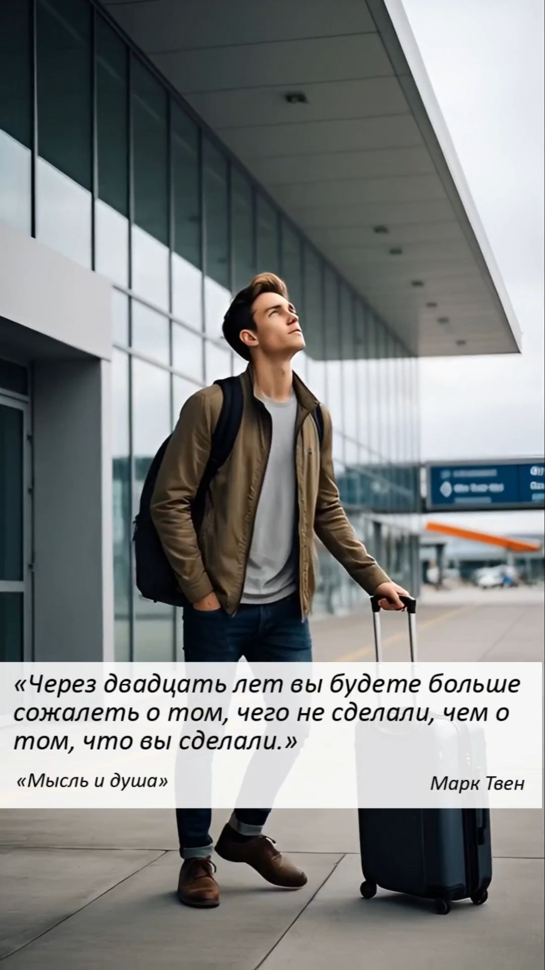 Песня о том, как люди жалеют о том, что не сделали.