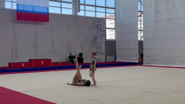 ЖП  3 спортивный разряд, Гриднева Нина - Тимошенко Мария, КРОО ФСА, Балансовое упражнение