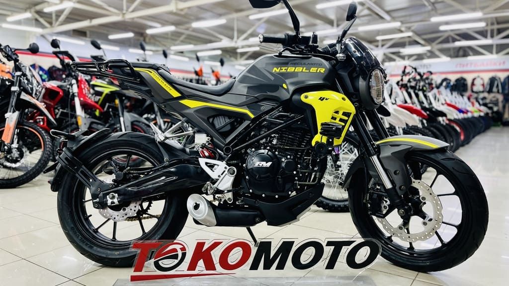 Мотоцикл Regulmoto Nibbler (Серый желтый, , 101483-1)(тм) (1)