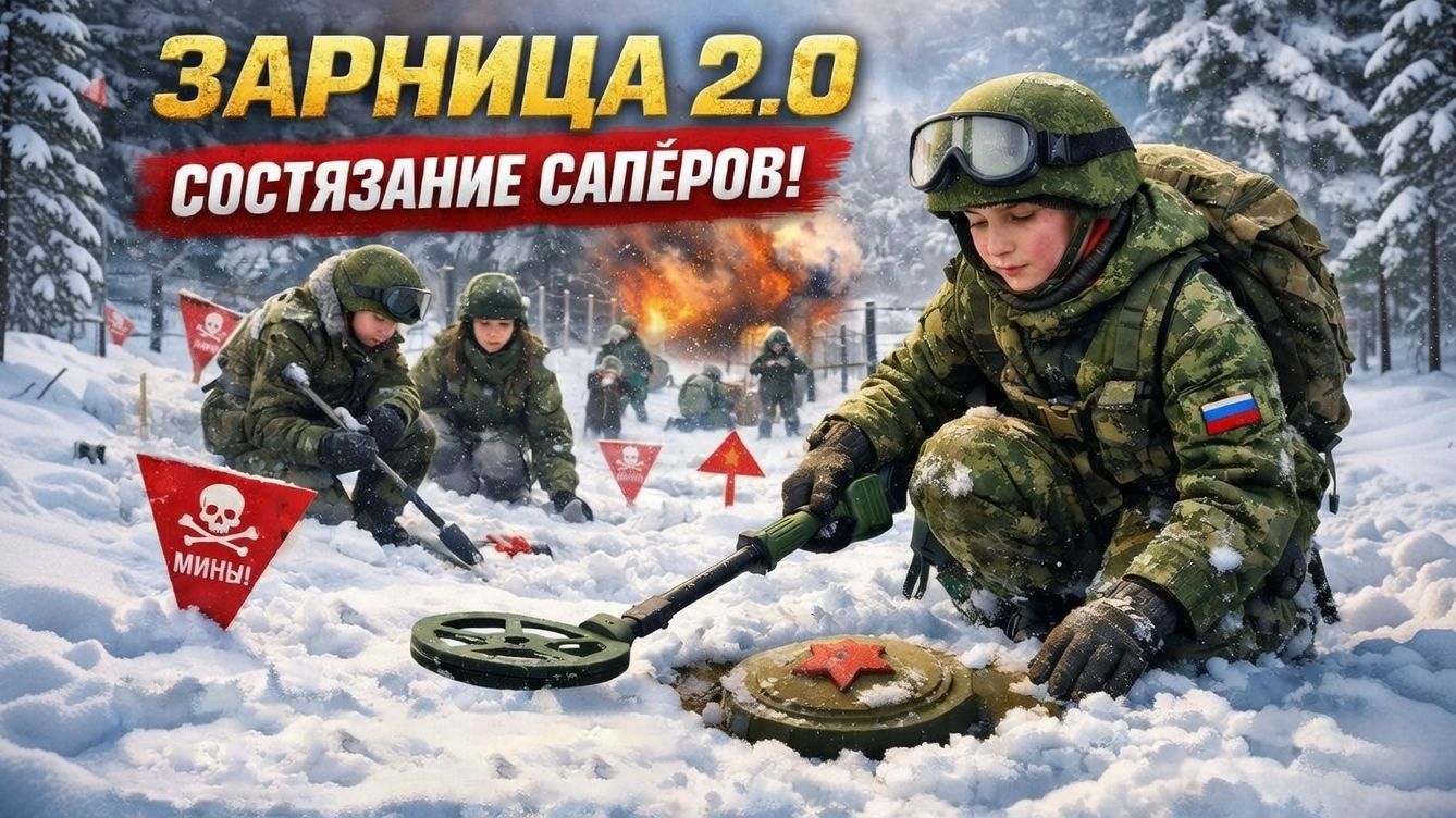 "Зарница 2.0" Состязание сапёров (в соответствии с УВС).