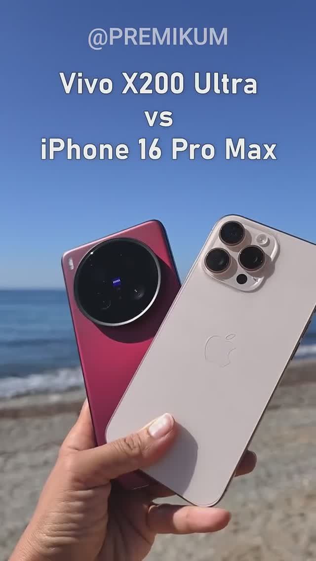 Vivo vs iPhone Морской Видео Тест с зуммированием!