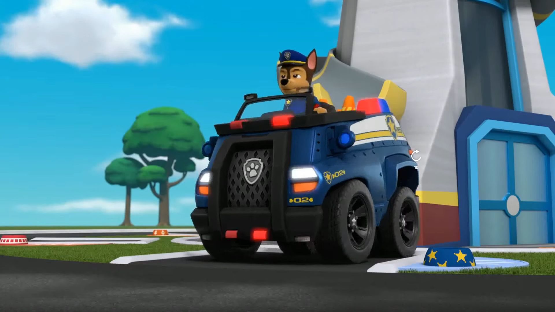 Щенячий патруль. Маршалл. Мэр Гудвэй. Щенки выезжают. Трек джунглевый спасатель. Скай Ч27