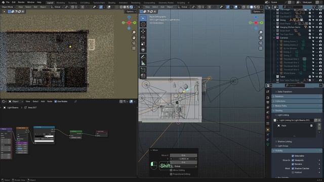 Stylized Kitchen Course in Blender p169 SK_S5_C07 Haze & Light Beams