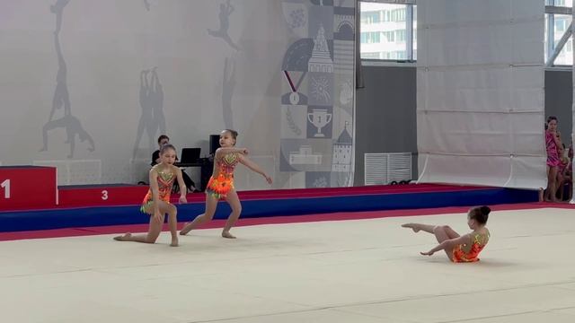 ТР 2 юношеский разряд, Елина - Подколзина - Пономарева, КРОО ФСА, Комбинированное упражнение