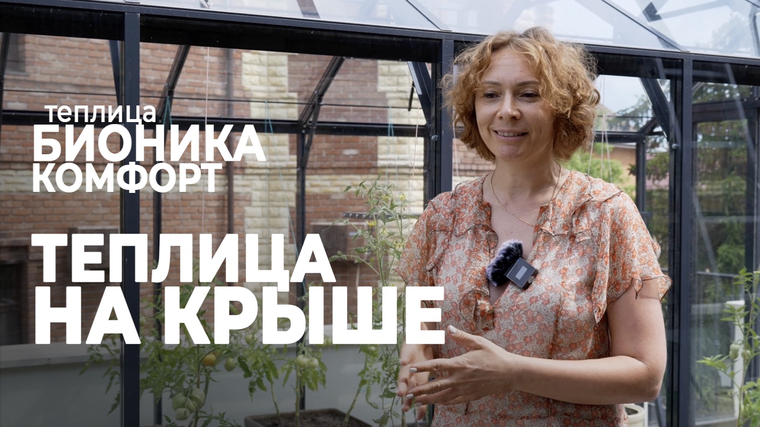 Теплица на крыше жилого дома | БИОНИКА Комфорт